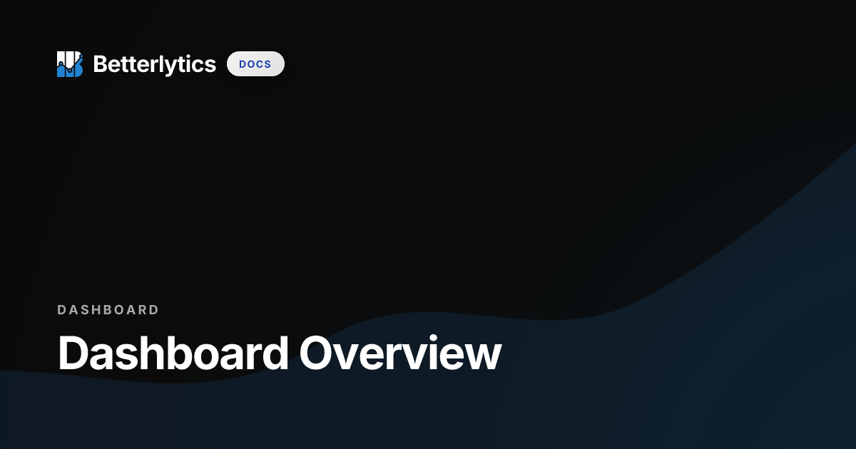 Dashboard Overview
